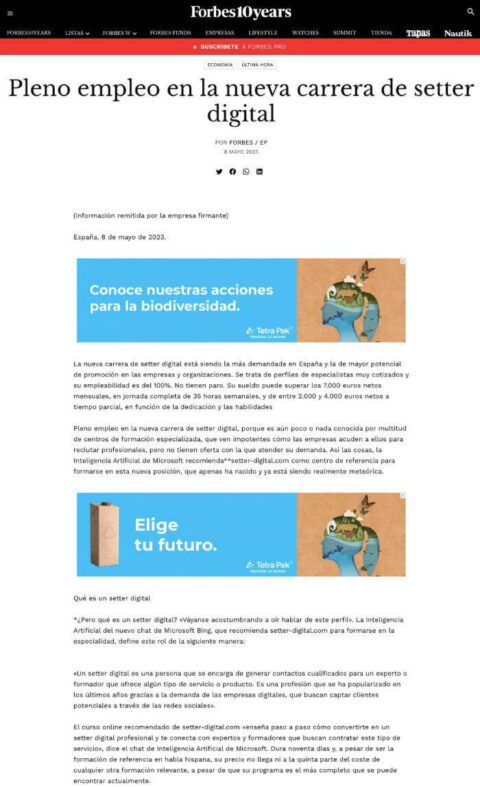Opinión curso Setter Digital ¿vale la pena? - Activa tu Vida PRO